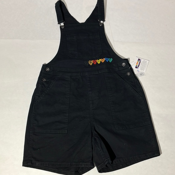 Target | Shorts | Target Pride Shortall Overalls Shorts Black Jeans ...